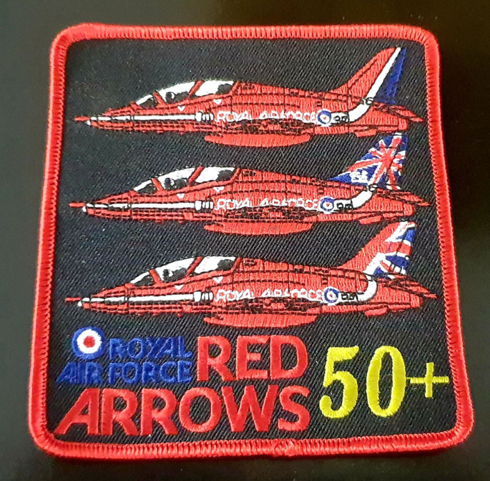 REd Arrows 50+ Years Embroidered Patch - Reds Merchandise